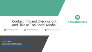 REALTECH Inc Company Overview 2019 | PPT