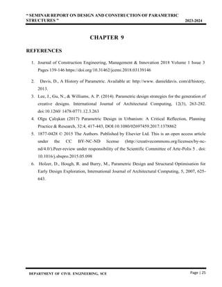 design and construction of parametric structures | PDF