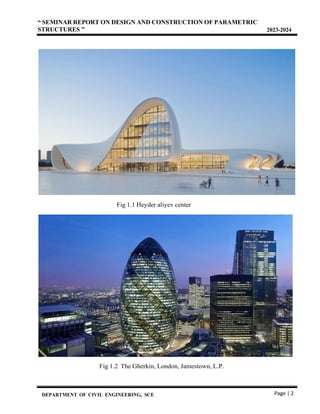 design and construction of parametric structures | PDF