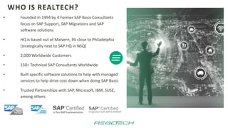 REALTECH SmartChange solutions ppt | PPT