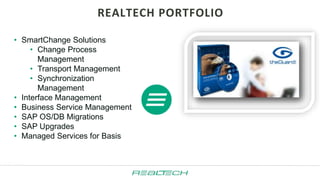 REALTECH SmartChange solutions ppt | PPT
