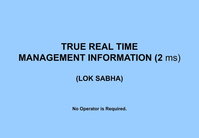 REAL TIME | PPT
