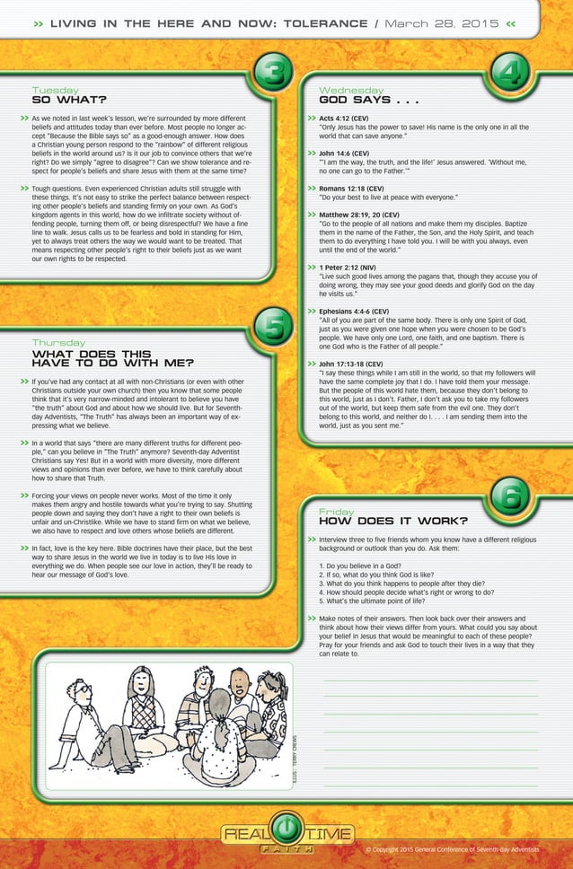 Lesson 13 | Real Time – faith | Sabbath School | PDF | Christianity ...