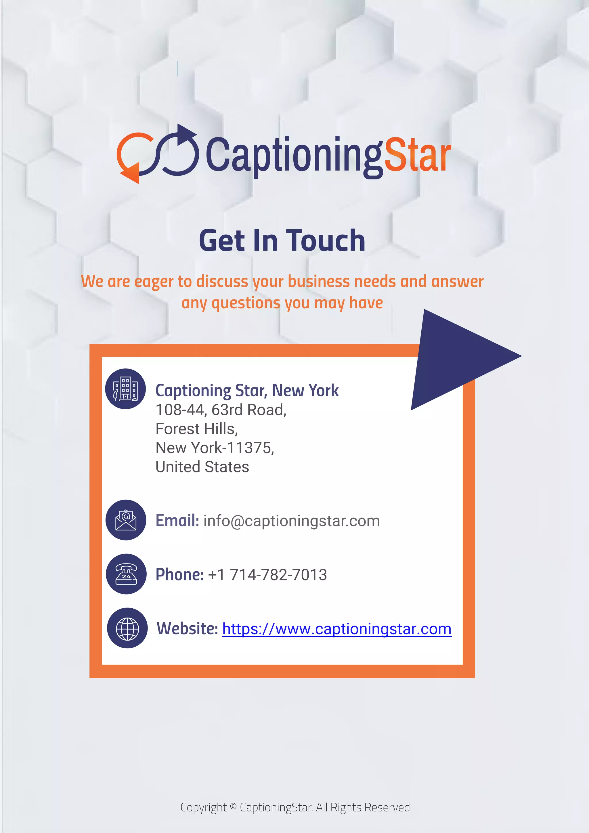 Realtime captioning checklist | PDF