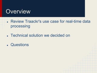 Real-time Data Processing | PPT