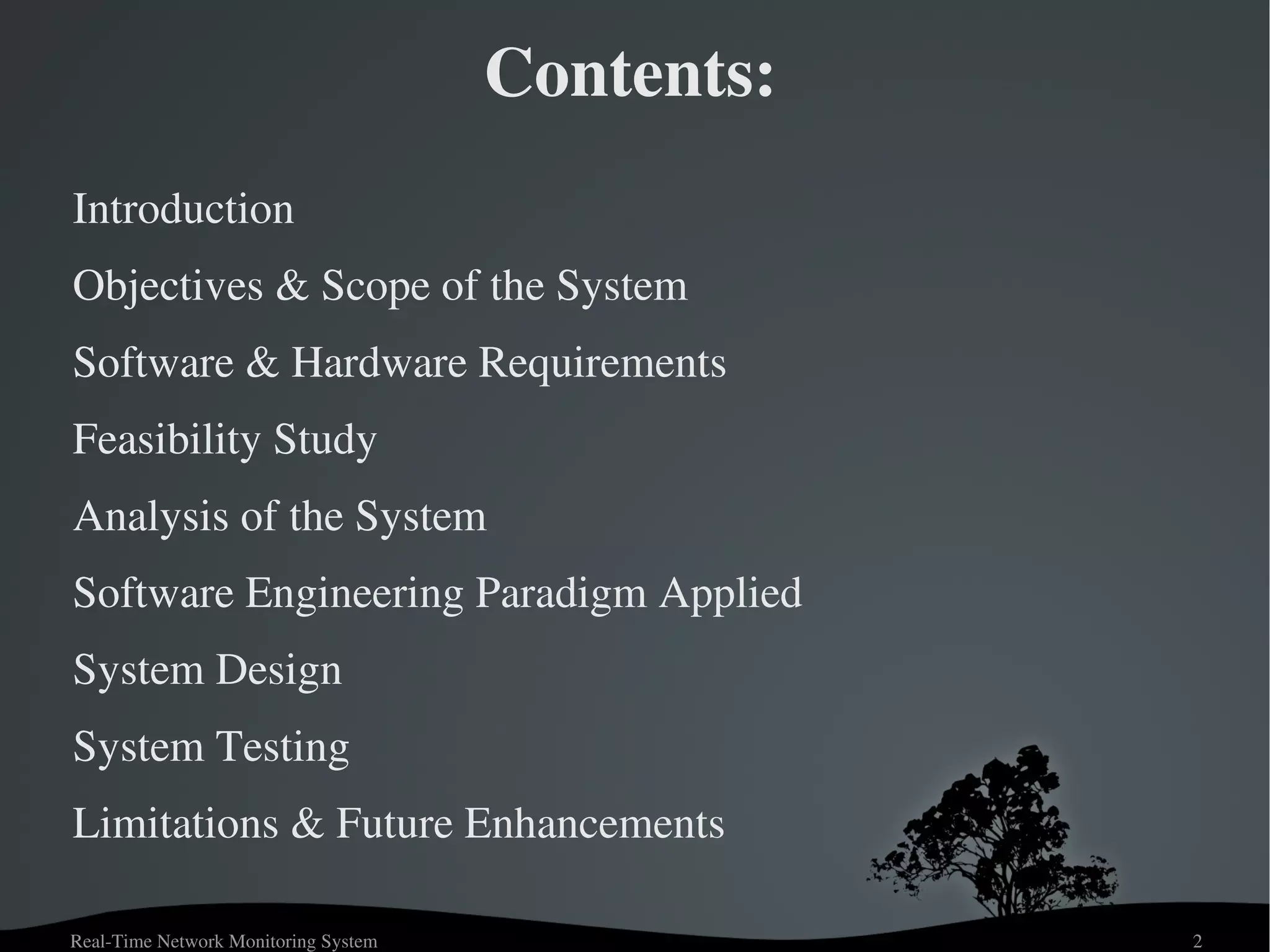 Real Time Network Monitoring System | ODP