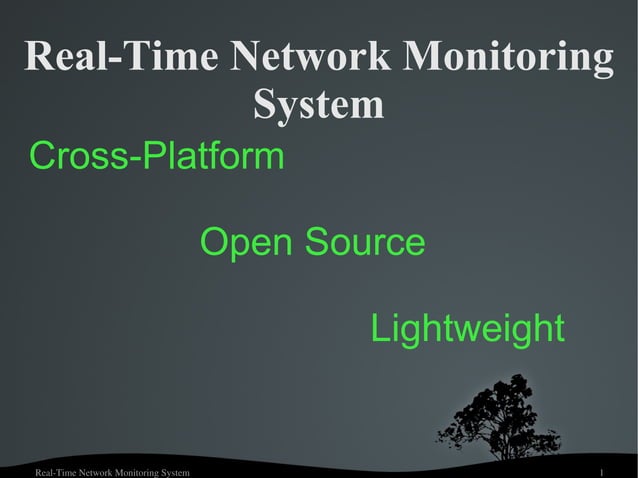 Real Time Network Monitoring System | ODP