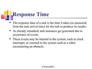 Real time scheduling - basic concepts | PPT