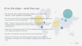 Real time ai on the edge | PPT