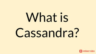 Real Time Analytics with Cassandra | PDF | Databases | Computer Software and Applications