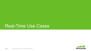 Realtime Analytics in Hadoop | PPT