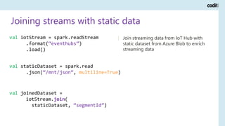 Real time analytics in Azure IoT | PPT