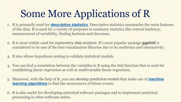 Realtime usage and Applications of R.pptx