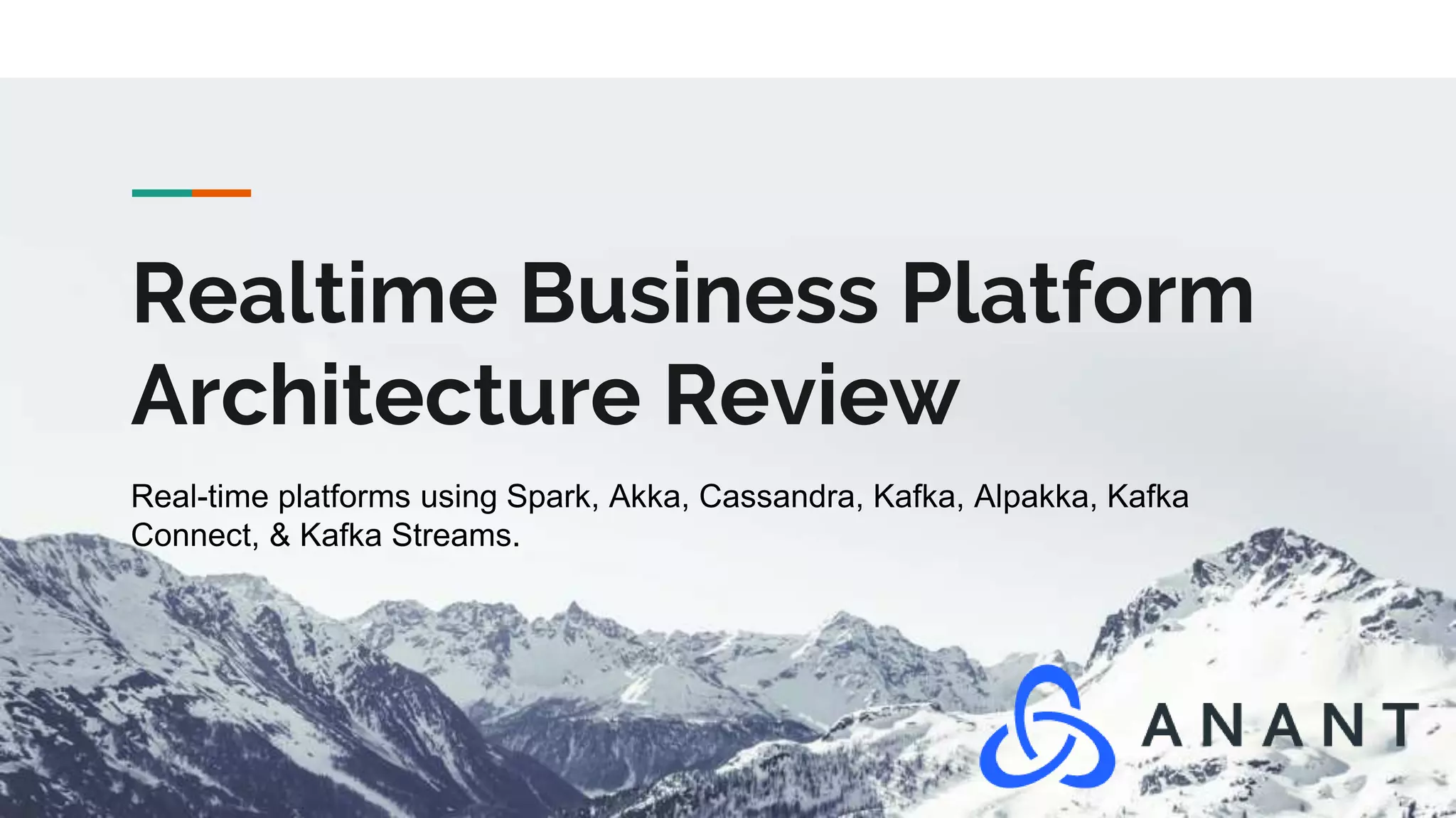 Realtime Business Platform Architecture Review | PPTX | Cloud Computing ...
