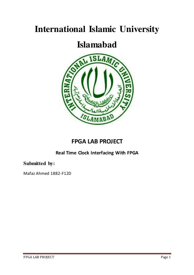 Real Time Clock Interfacing With Fpga 8586