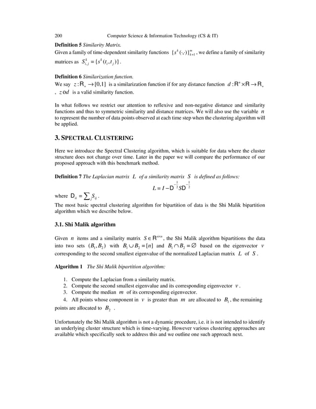 Real time clustering of time series | PDF