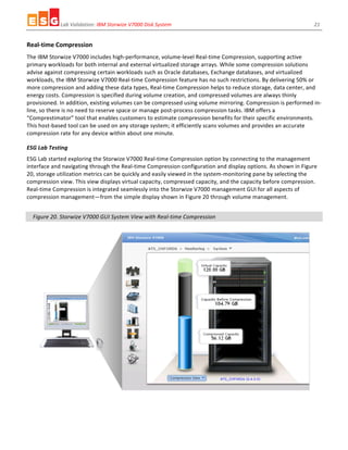 Real time compression v7000 | PDF