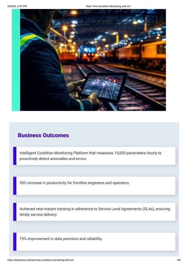 Real Time Condition Monitoring With Iotpdf