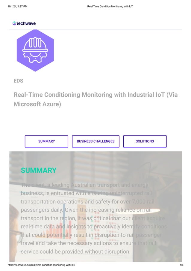Real Time Condition Monitoring with IoT.pdf | Free Download