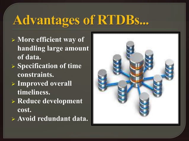 Real time databases | PPT