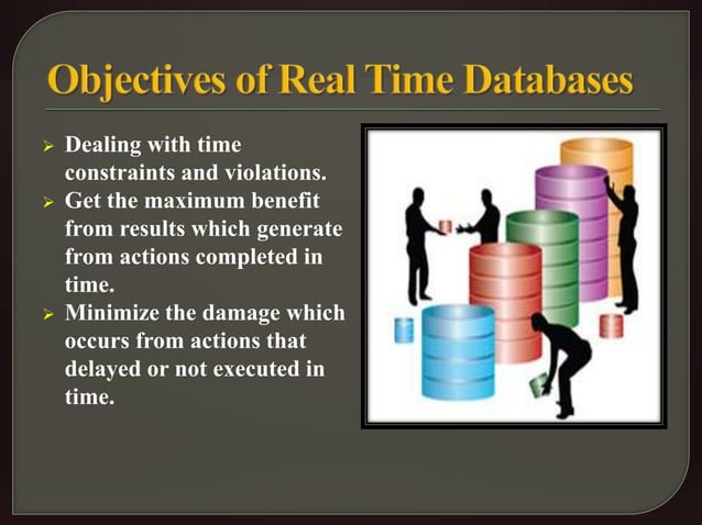 Real time databases | PPT