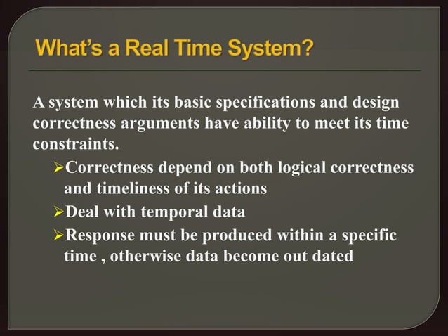 Real time databases | PPT