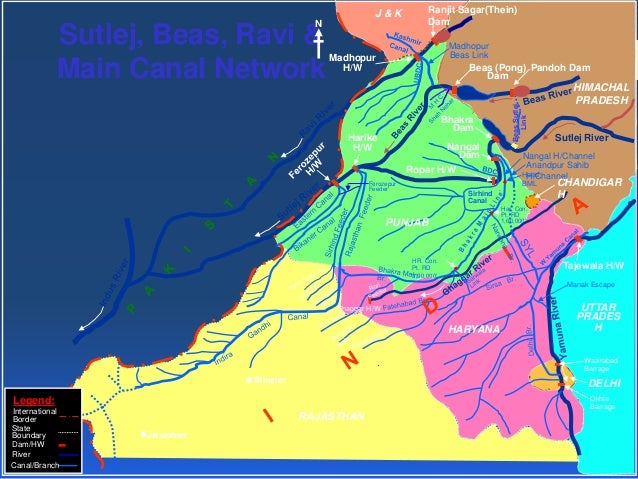 Real time decision support system sutlej and beas river basin system