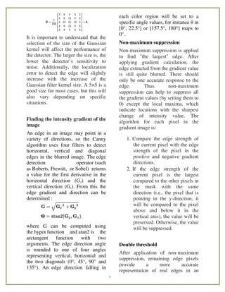 Real time Canny edge detection | PDF
