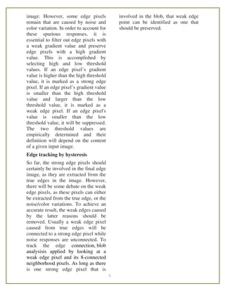 Real time Canny edge detection | PDF