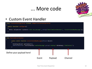 Real Time Event Dispatcher | PPT