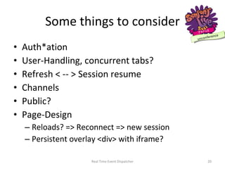 Real Time Event Dispatcher | PPT