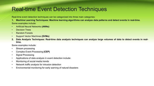 Real Time Event Learning and Detection.pptx