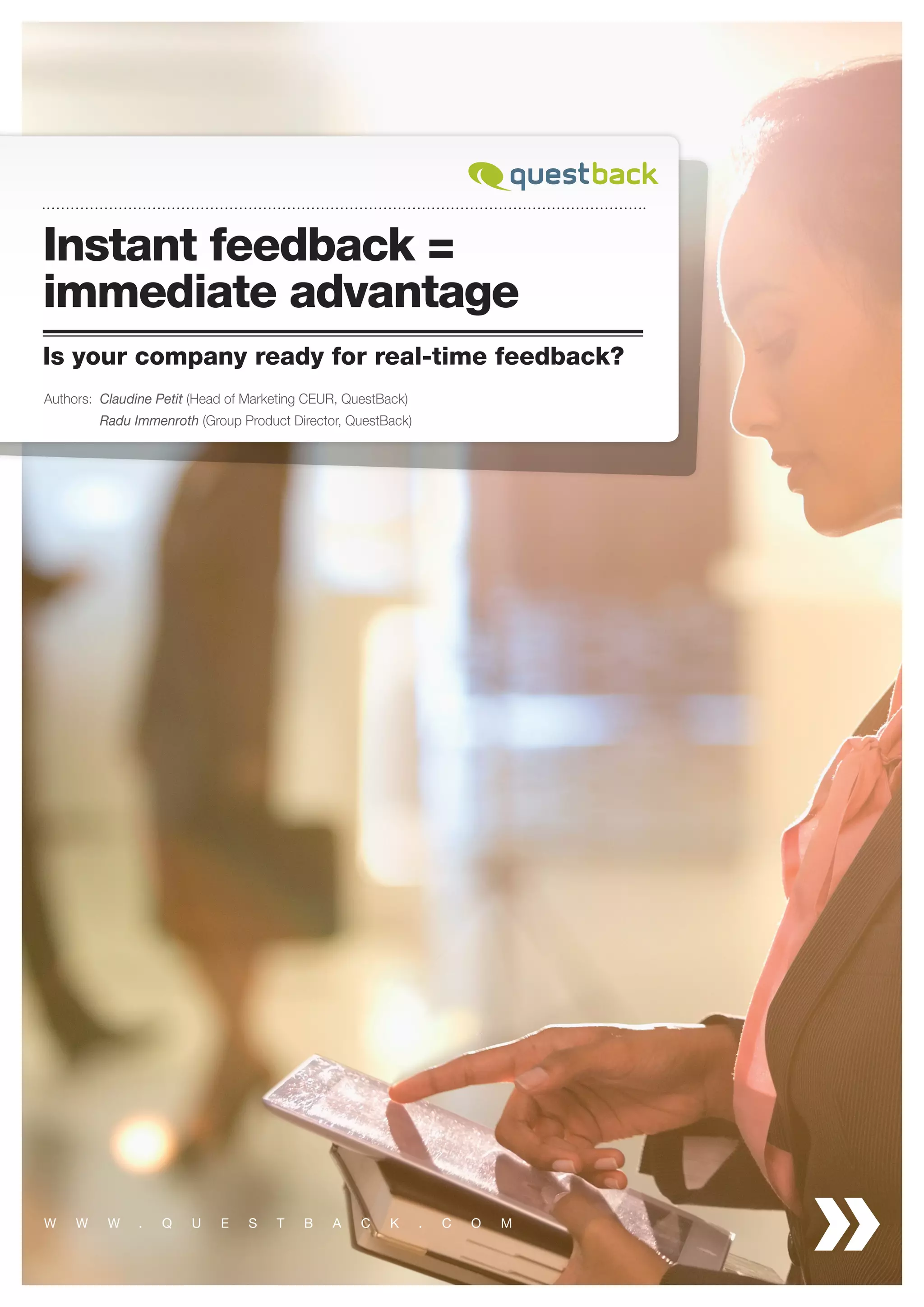Realtime feedback whitepaper | PDF
