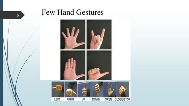 Real time gesture recognition | PPTX