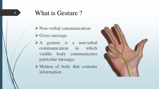 Real time gesture recognition Real time gesture recognition