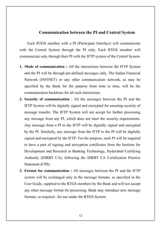 Real time gross settlement (rtgs) | DOC