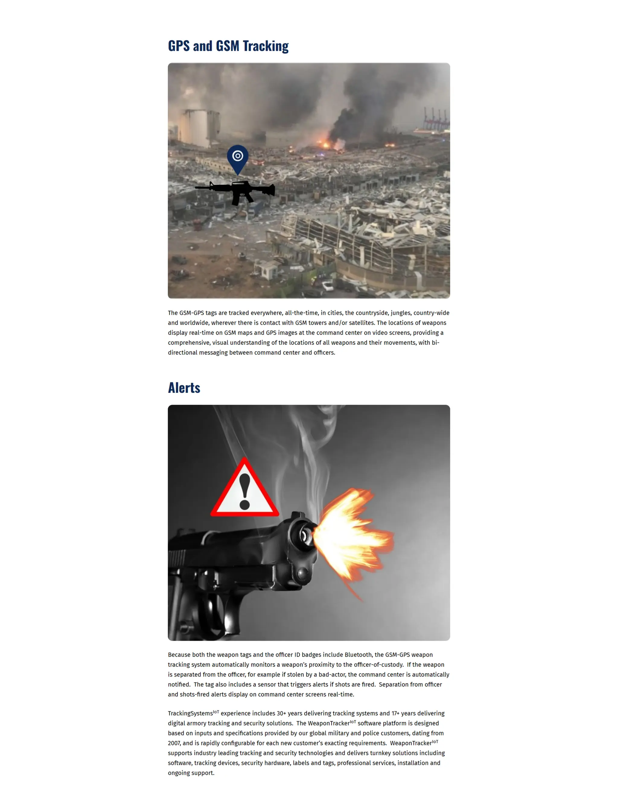 GPS-GSM Location Tracking of Weapons - WeaponTrackerIoT | PDF