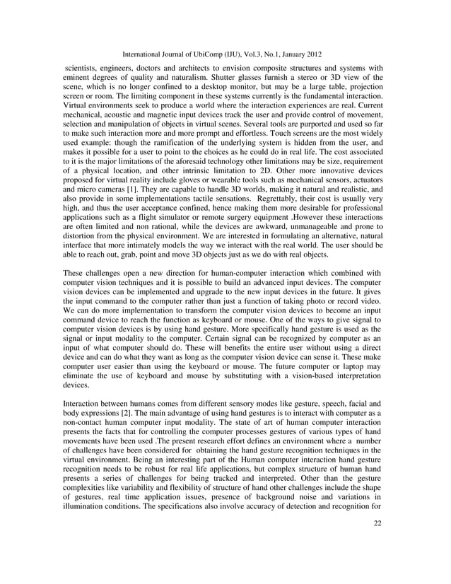 Real Time Hand Gesture Recognition System For Dynamic Applications Pdf