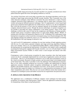 Real time hand gesture recognition system for dynamic applications | PDF