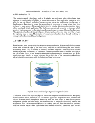 Real time hand gesture recognition system for dynamic applications | PDF