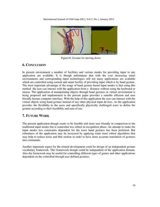 Real time hand gesture recognition system for dynamic applications | PDF