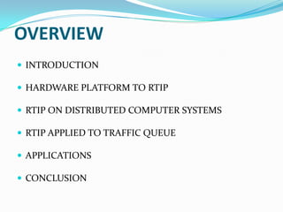 Realtimeimageprocessing | PPTX | Operating Systems | Computer Software and Applications