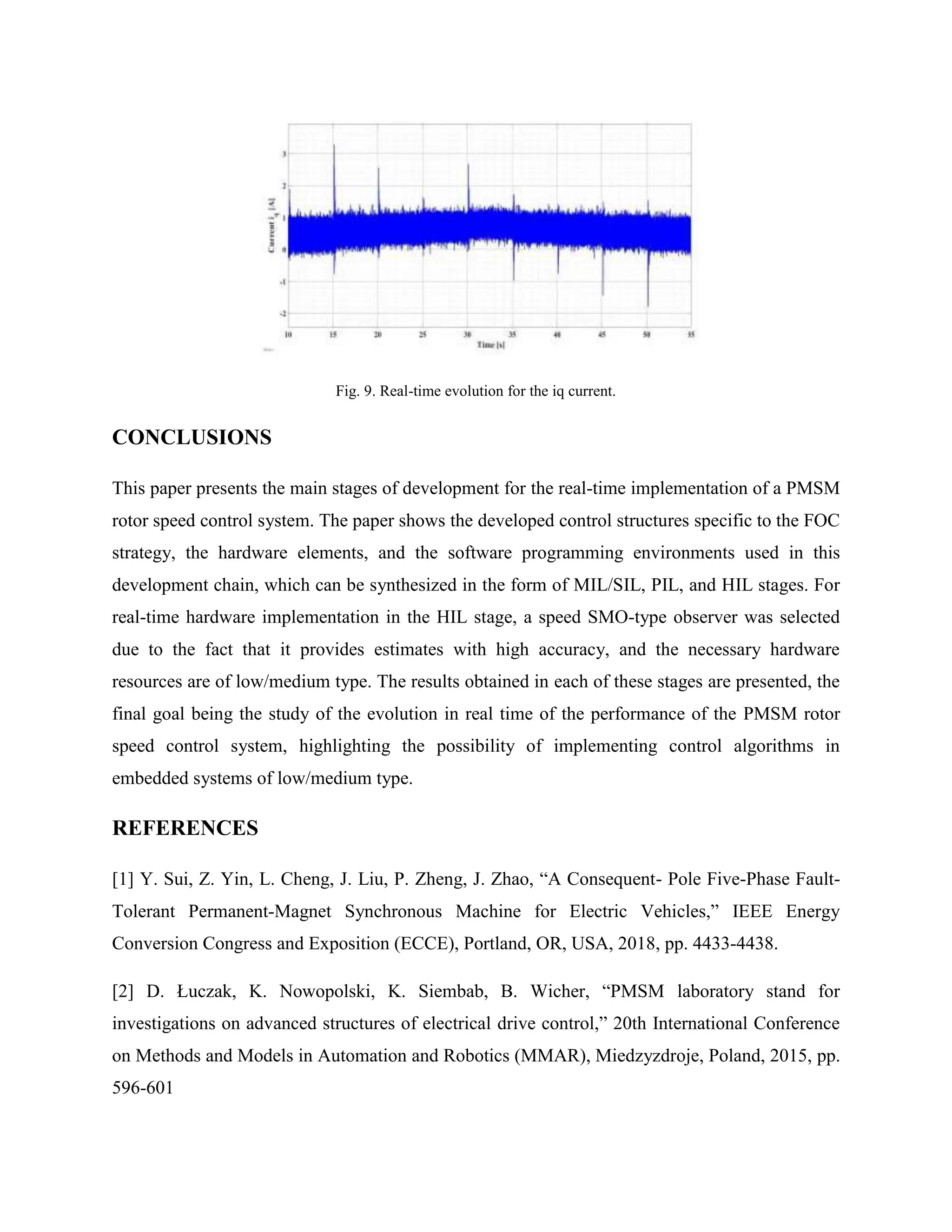 Real Time Implementation Of The Pmsm Sensorless Docx