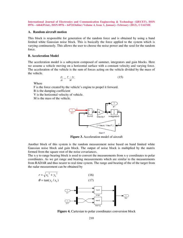 Real time implementation of unscented kalman filter for target tracking | PDF