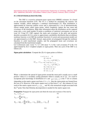 Real time implementation of unscented kalman filter for target tracking | PDF