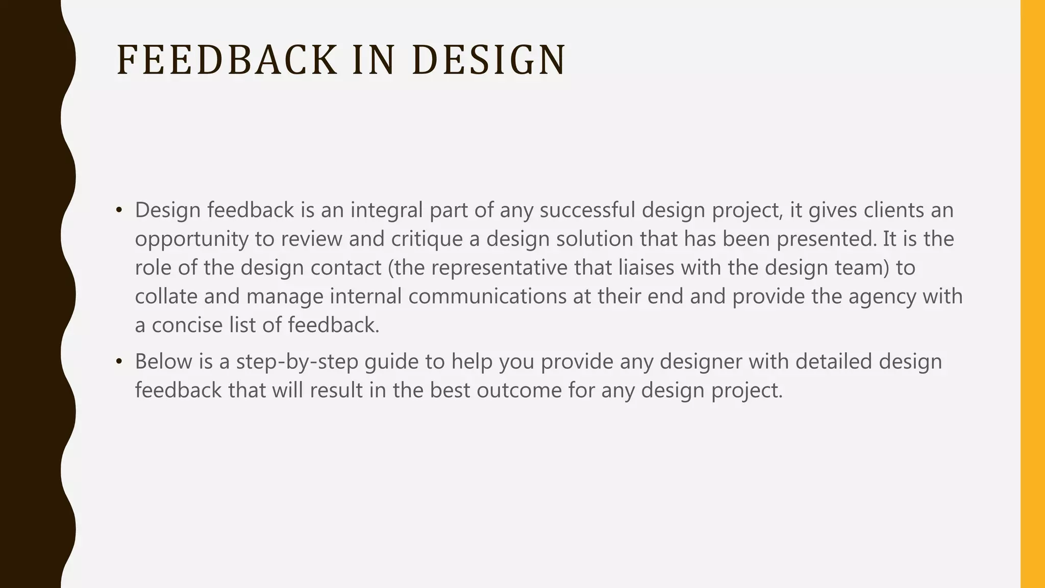Real time knowledge capture and feedback in design | PPT