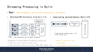 Realtime olap architecture in apache kylin 3.0 | PPTX