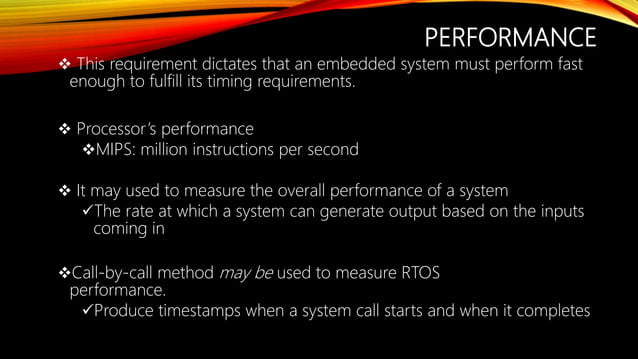 Real time operating system | PPTX