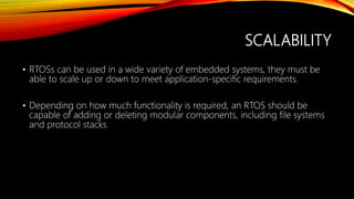 Real time operating system | PPTX