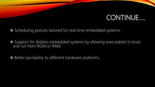 Real time operating system | PPTX